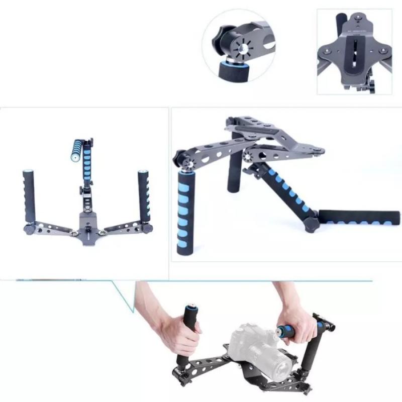 Promo Stabilize Kamera Foldable Shoulder Mount Rig Movie Handheld ...