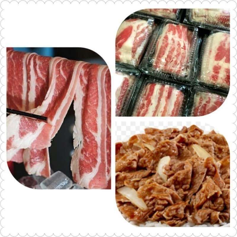 Jual 100% Usa Beef Bifuyaki Yakiniku Shabu Sukiyaki Daging Slice Us ...
