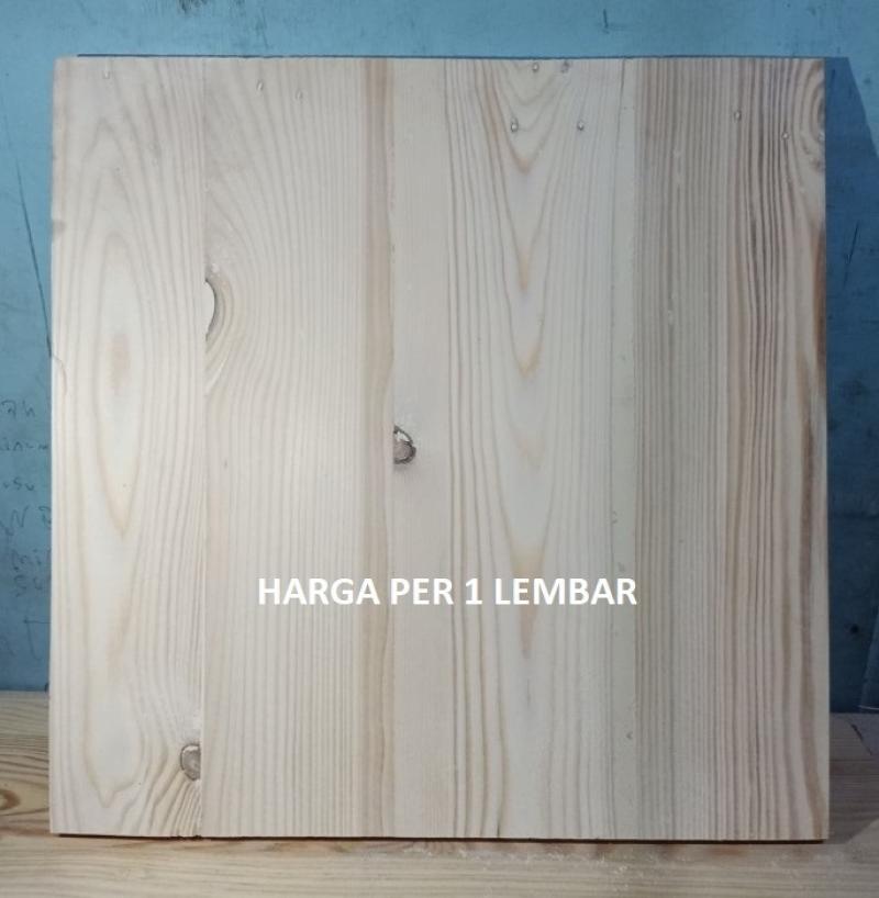 Jual Papan Ambalan 60x60x2cm Sudah Diamplas, Vernis, Dan Motif Bakar ...