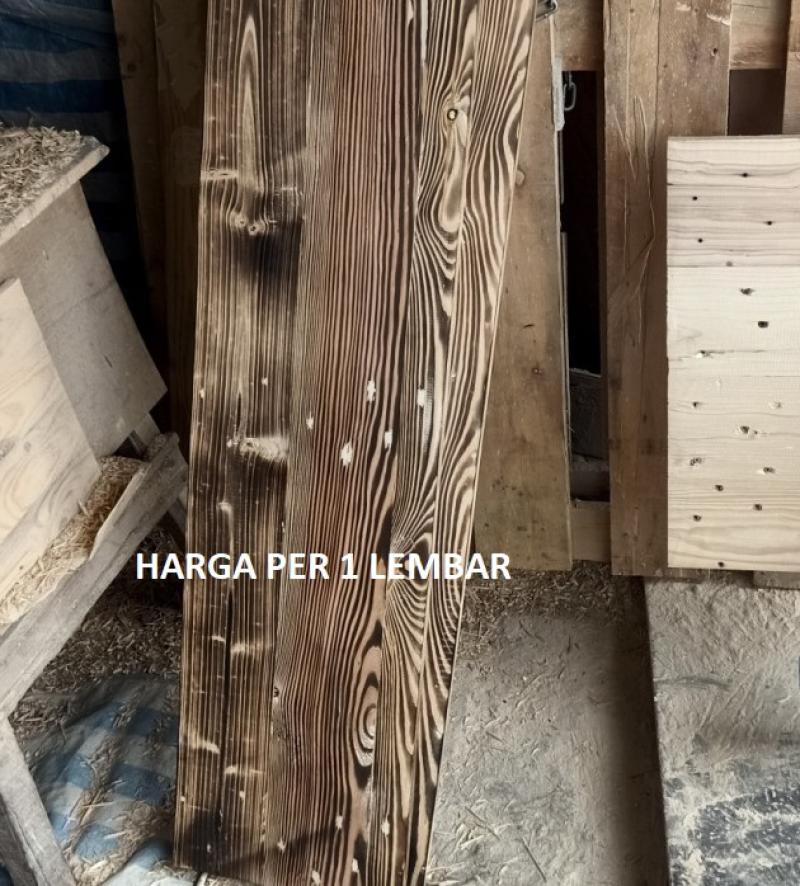 Jual Papan Ambalan 80x50x2cm Sudah Diamplas, Vernis, Dan Motif Bakar ...