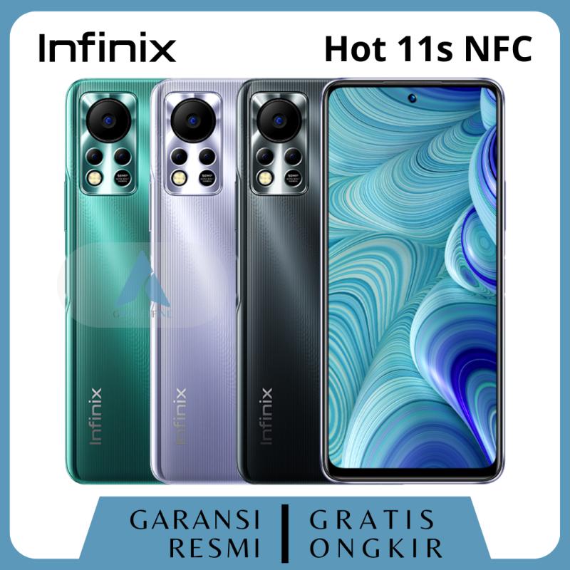 Jual Infinix Hot 11s Nfc 4/64gb, 50mp Camera Bukaan F/1.6, 5.000 Mah ...