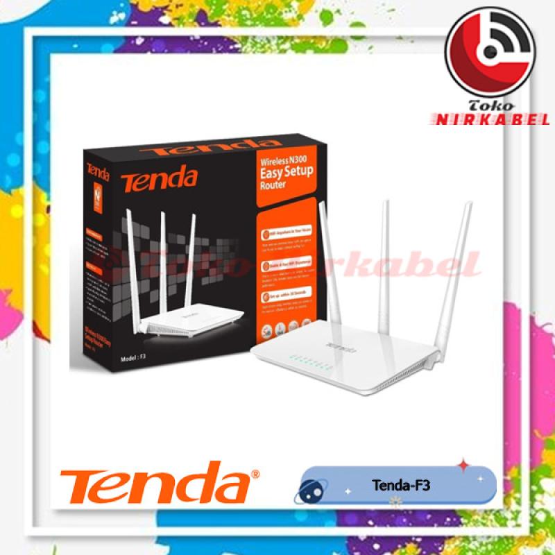 Promo Tenda F3 Wireless Router 300mbps Wireless Router Tenda F3 Diskon