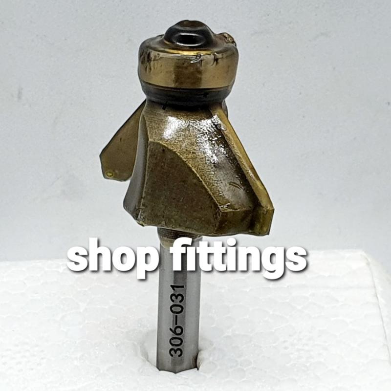 Jual Mata Router Profil Siku 45° Chamfer Bit 16mm Potong Miring ...