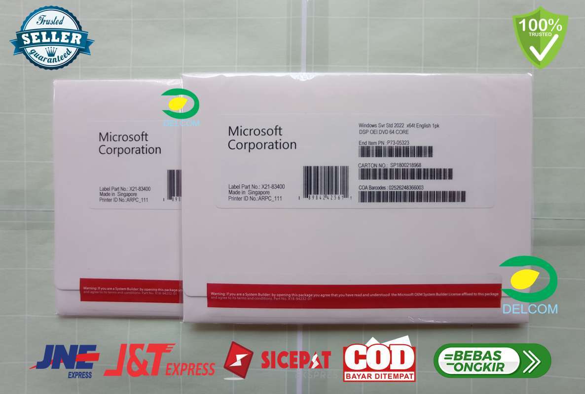 Jual Windows server 2022 standard - datacenter 64 core prosessor ...