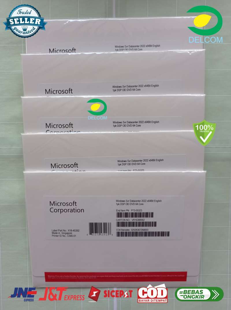 Jual Windows server 2022 standard - datacenter 64 core prosessor ...