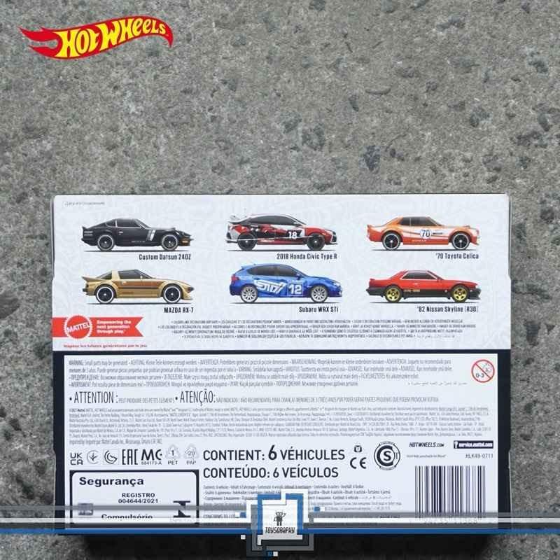 Jual Hot Wheels Japanese Japan Car Culture Multipack 1/64 6 Toy Cars Di ...