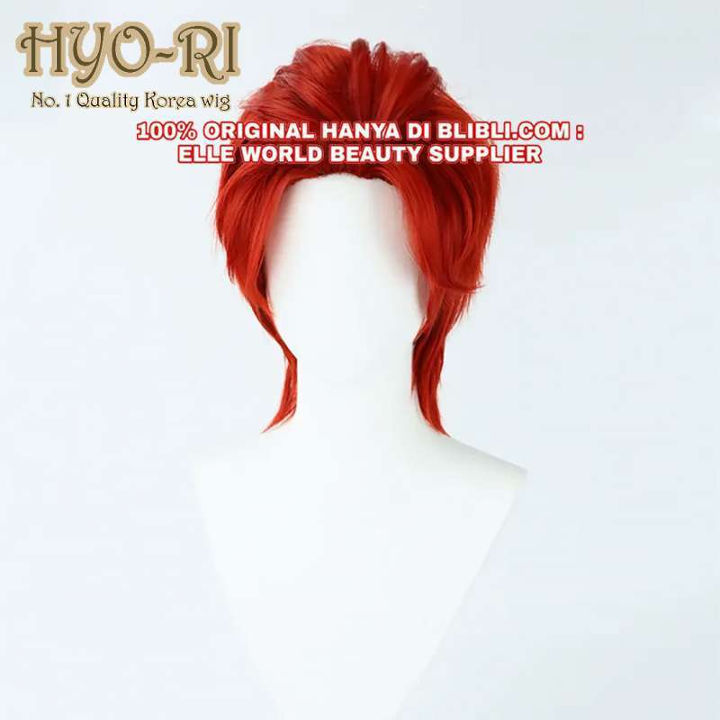 Jual Ready Stok - Rambut Palsu Cosplay Anime Full Wig Shanks One Piece ...