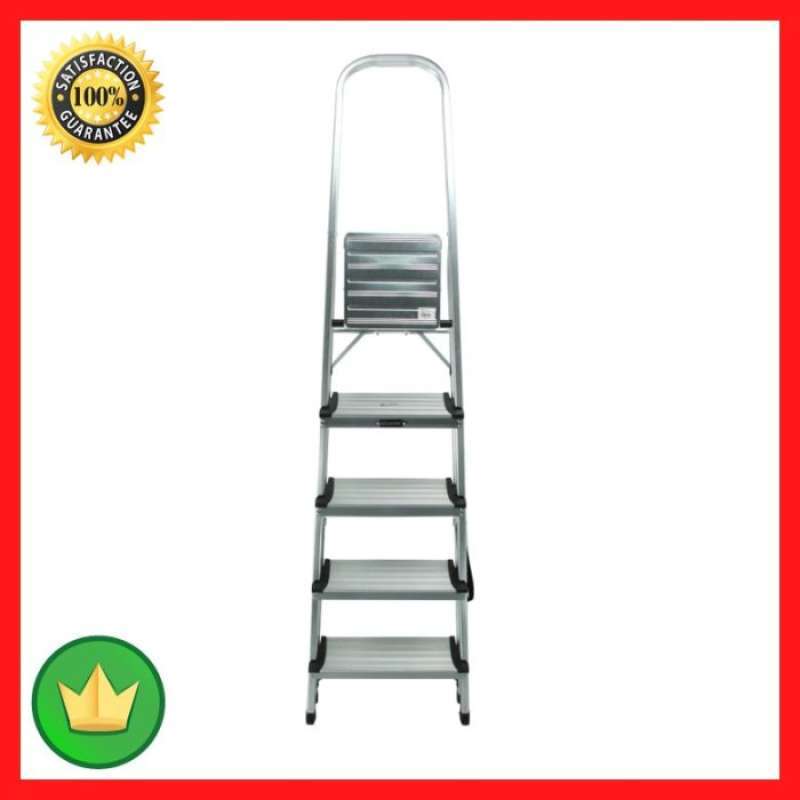 Promo Tangga Lipat Aluminium 5 Wide Step Diskon 23% di Seller Vexana ...