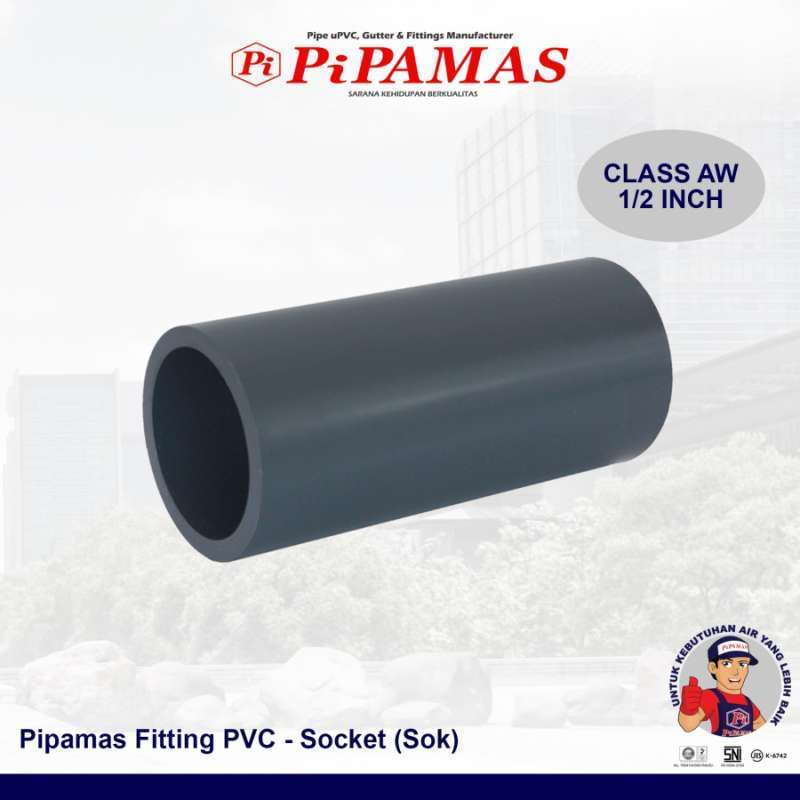 Jual Socket Pipa Pvc Aw 12 Inch Original Murah - Harga Diskon Agustus ...