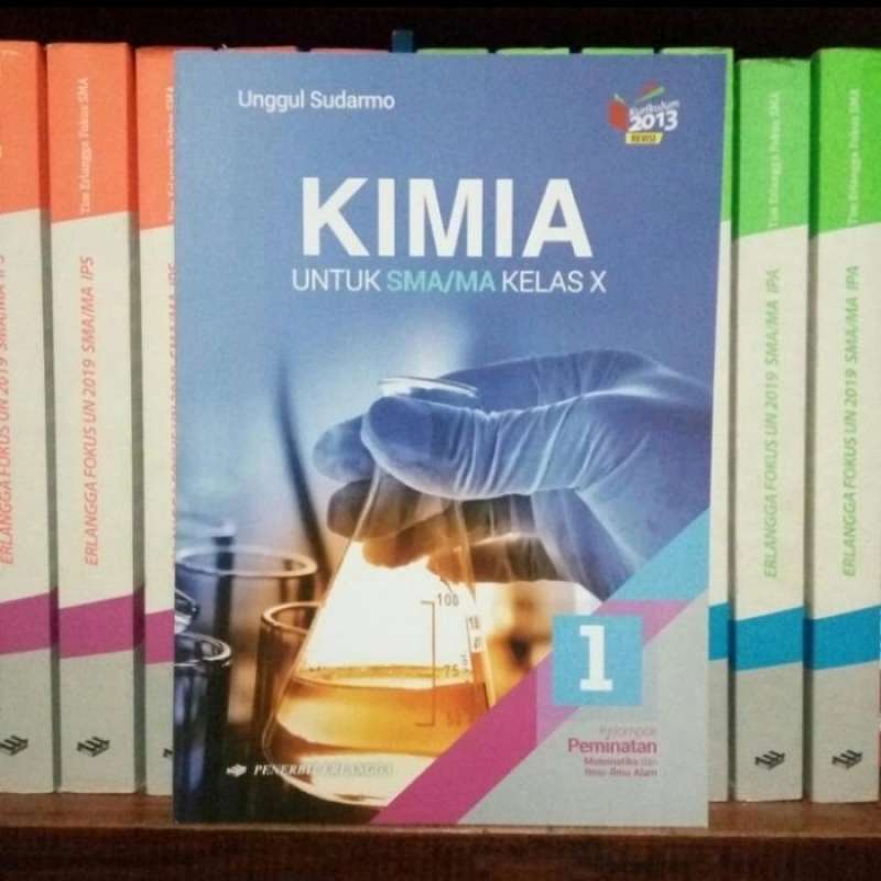 Jual Buku Kimia 1 Erlangga Untuk Sma/ma Kelas X K13 Revisi Di Seller ...