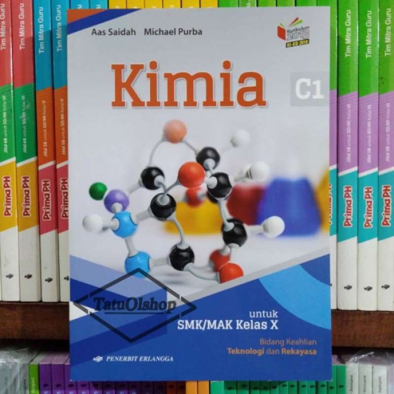 Promo Buku Kimia SMK Kelas 10 X 1 KIKD Original Diskon 23% di Seller ...