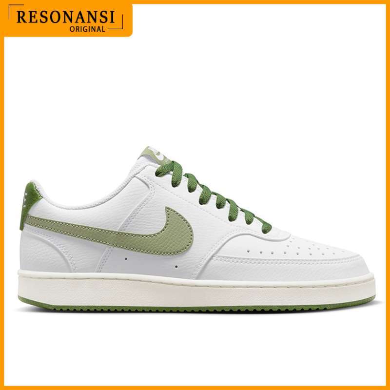 Jual SEPATU PRIA TERBARU NIKE ORIGINAL SNEAKERS COURT VISION LO PUTIH ...