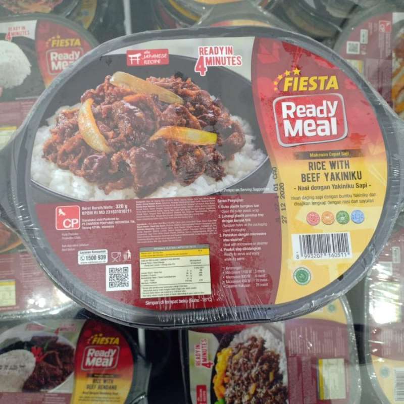 Jual FIESTA READY MEAL RICE WITH BEEF YAKINIKU di Seller UTAMA FROZEN ...