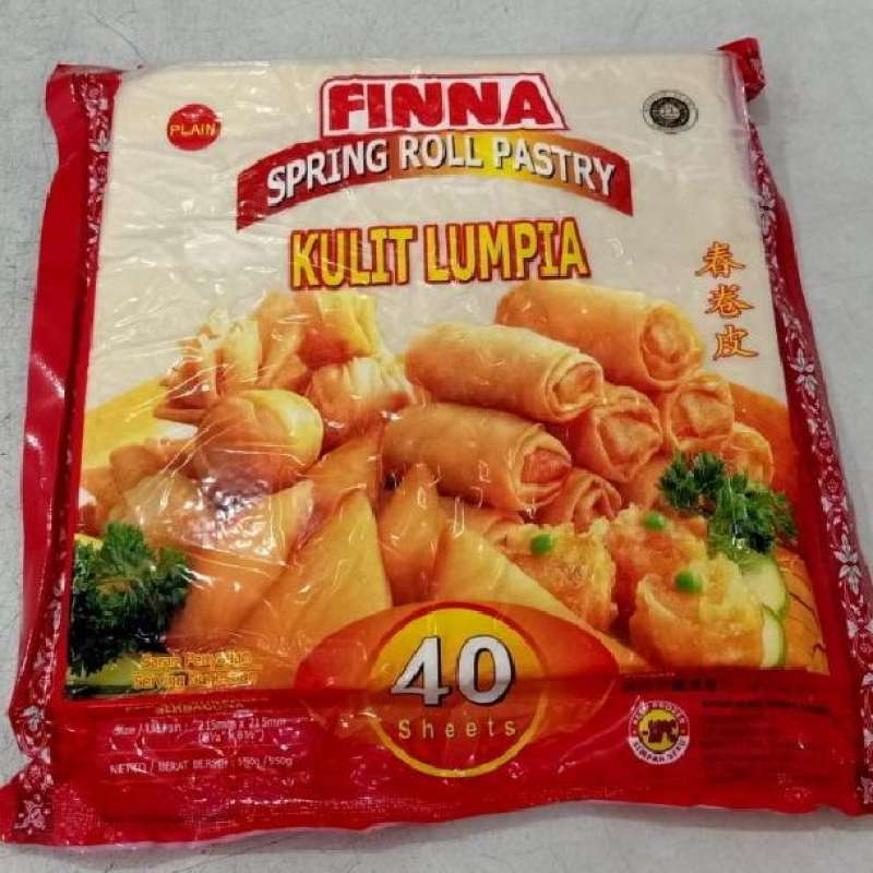 Jual Finna Kulit Lumpia / Spring Roll - Pastry 40 Sheet Di Seller Utama ...