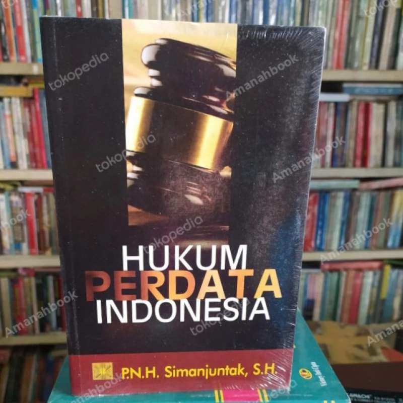 Jual Buku Hukum Perdata Indonesia Ori - P.n.h Simanjuntak Di Seller ...