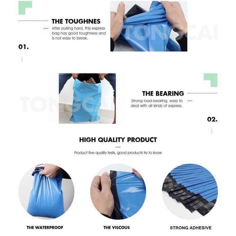 Jual plastik polymailer pembungkus paket tebal ukuran lengkap isi ...