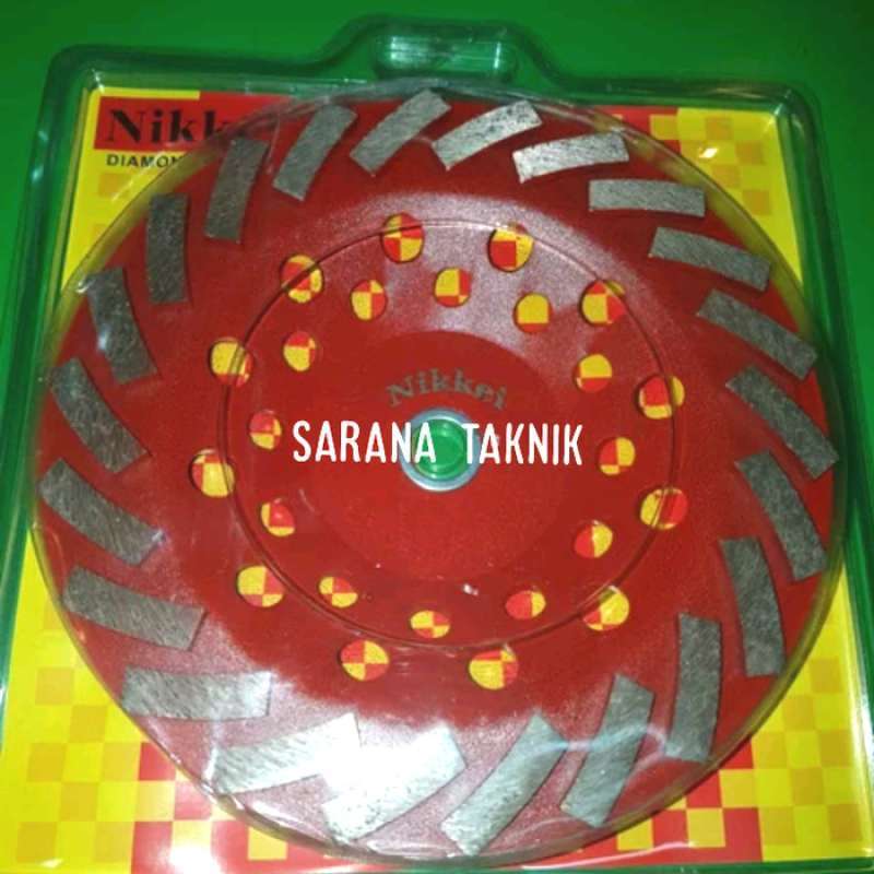 Promo mata gerinda diamond mangkok 7 inch merk nikkel Diskon 23% di ...