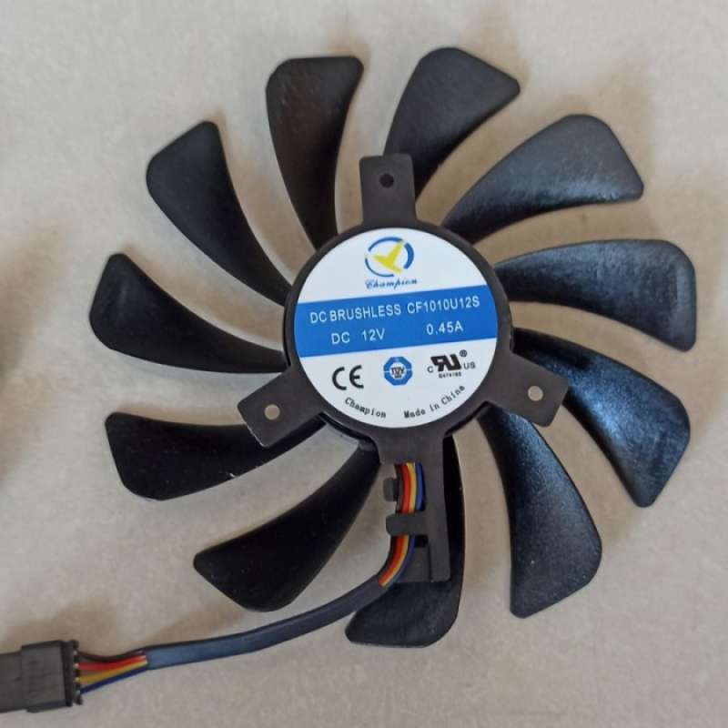 Promo Xfx Rx580 Gpu Cooler Fan For His Rx 590 580 570 Graphics Card ...