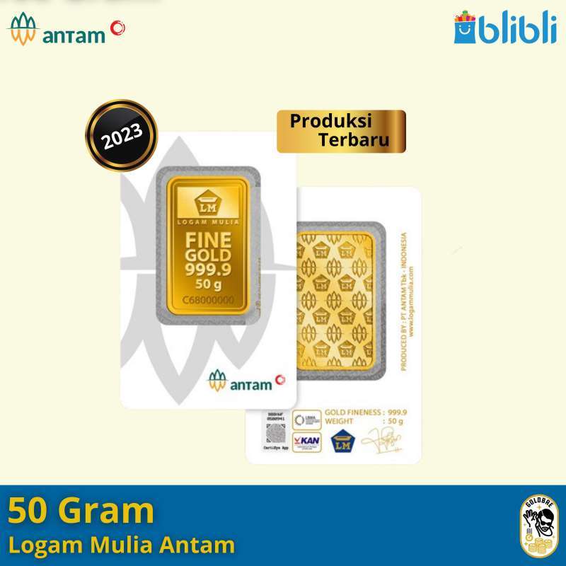 Jual Lm Antam 50 Gram 2022 Terbaik Juli 2024 - Harga Murah & Gratis ...