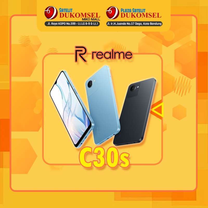 Jual Realme C30s di Seller R7 Handphone Shop - Bantarjati, Kota Bogor | Blibli