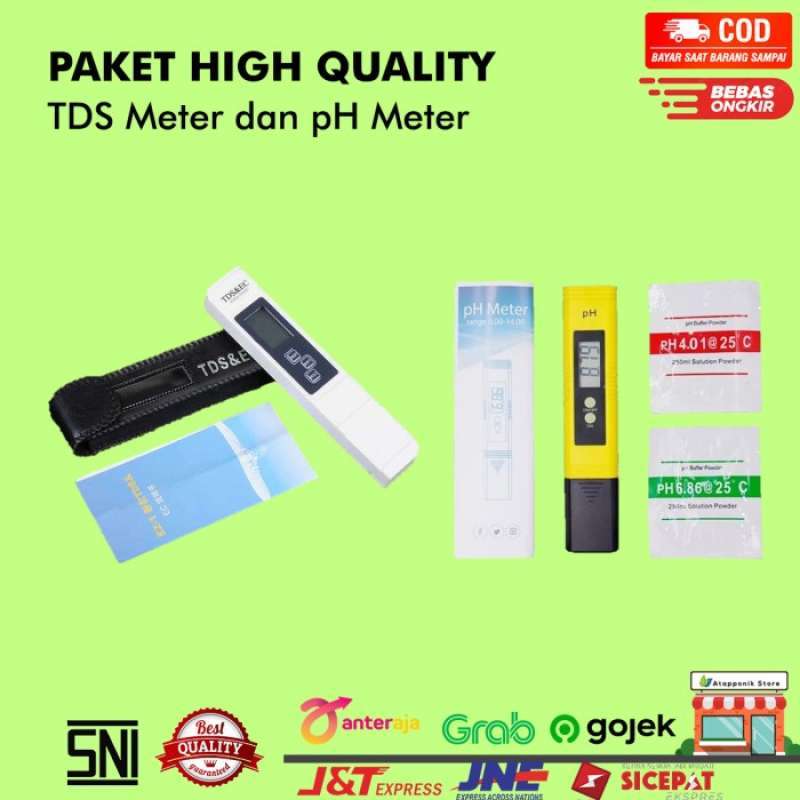 Promo Paket Best Quality Tds Dan Ph Meter Diskon 11% di Seller Duma ...