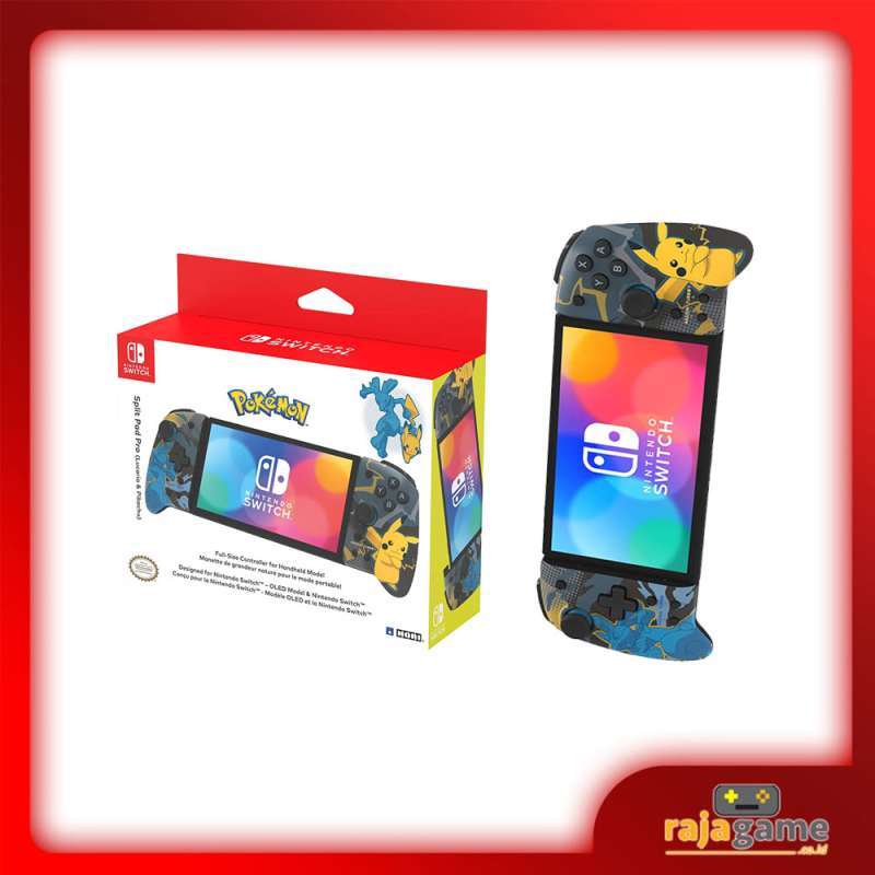 Promo HORI Nintendo Switch Split Pad Pro Controller Pikachu & Lucario ...