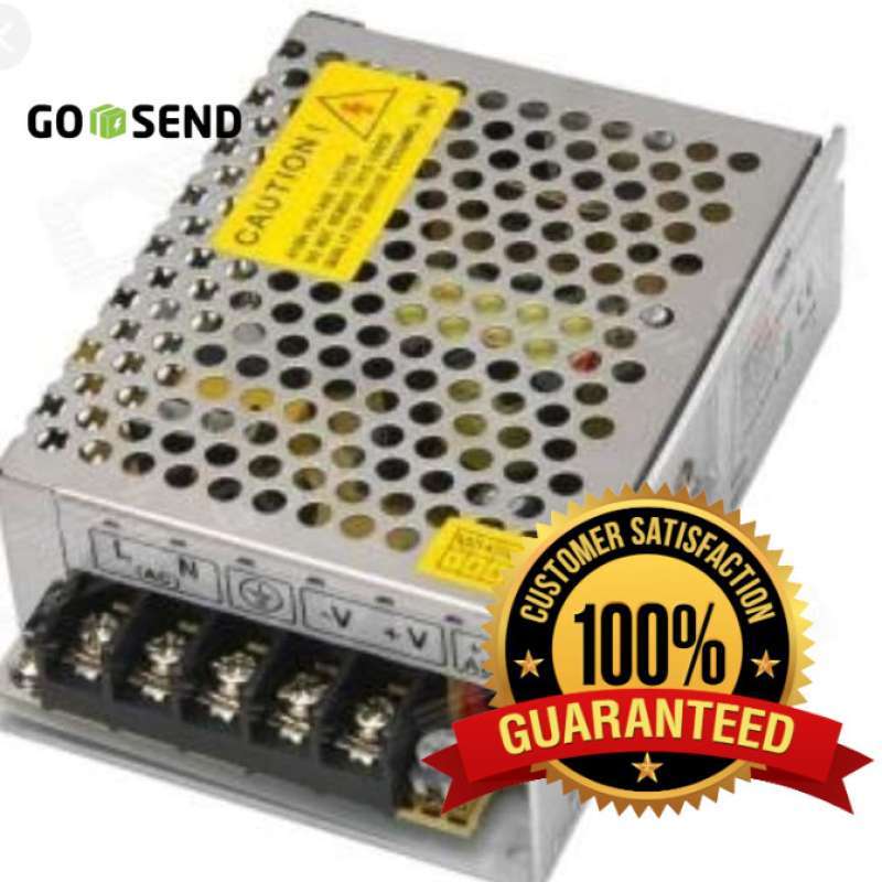 Jual Trafo Adaptor Power Supply 12V 5A 60W DIJAMIN FULL POWER di Seller ...