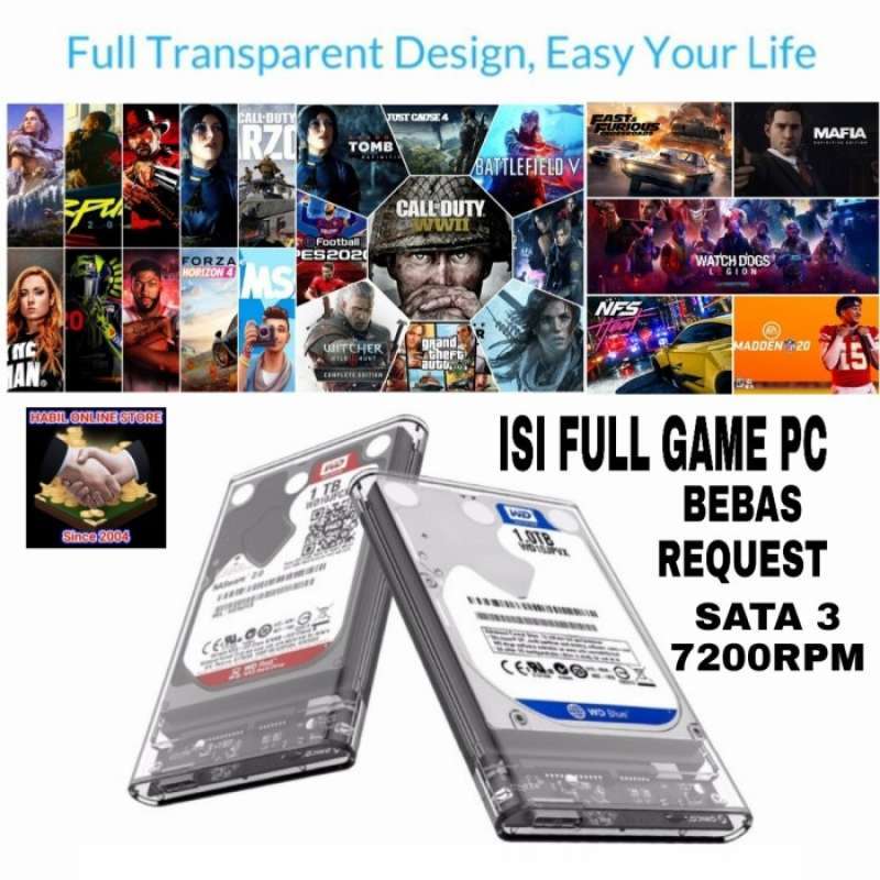 Jual External Hdd Isi Game Pc Original Murah - Harga Diskon Juli 2024 ...