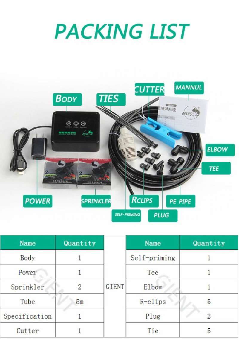 Jual Mius Smart System - Automatic Misting System Chameleon Paludarium ...