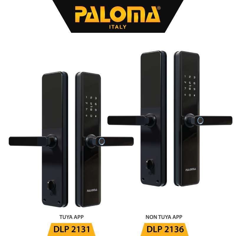 Jual Paloma Digital Lock Smart Home Kunci Pintu Door Handle Pintar Dlp ...