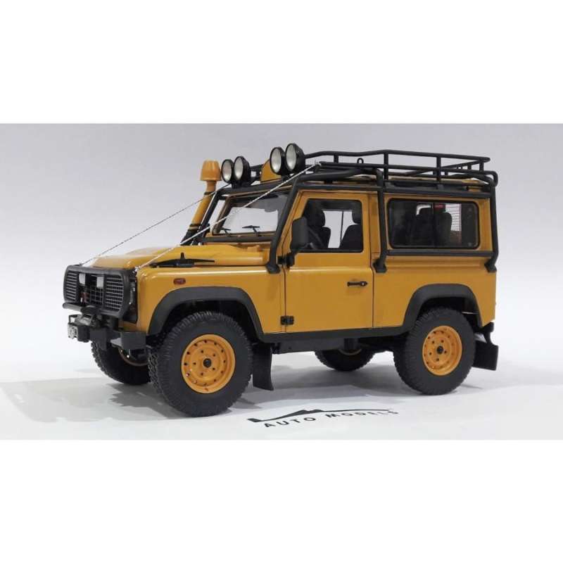 Jual 1:18 KYOSHO LAND ROVER DEFENDER 90 ADVENTURE 2007 MATTE YELLOW di ...