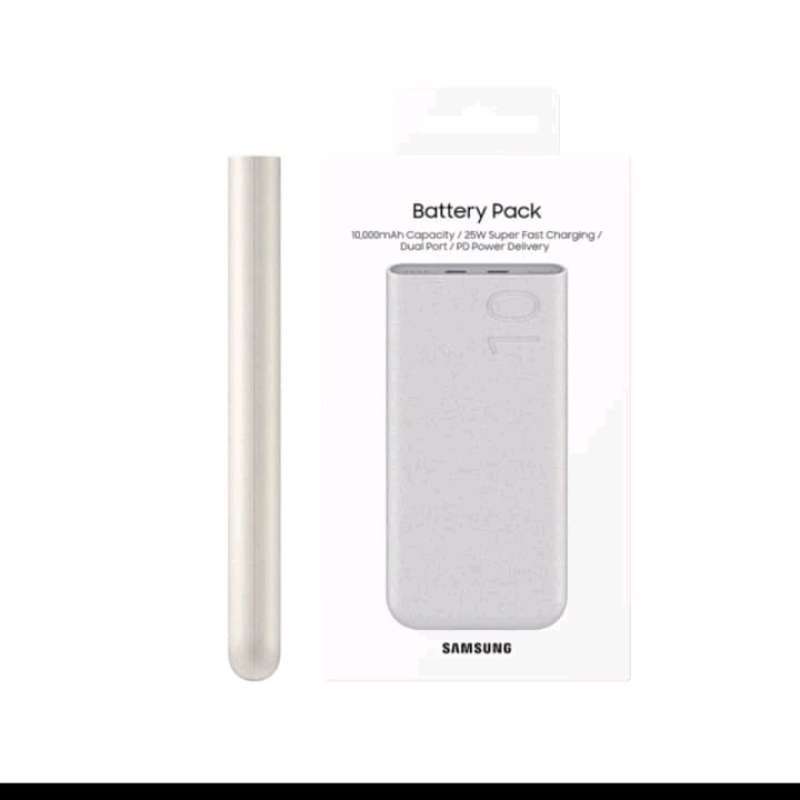 Jual Samsung Powerbank 10000mAh Battery Pack Fast Charging 25 Watt 2 ...