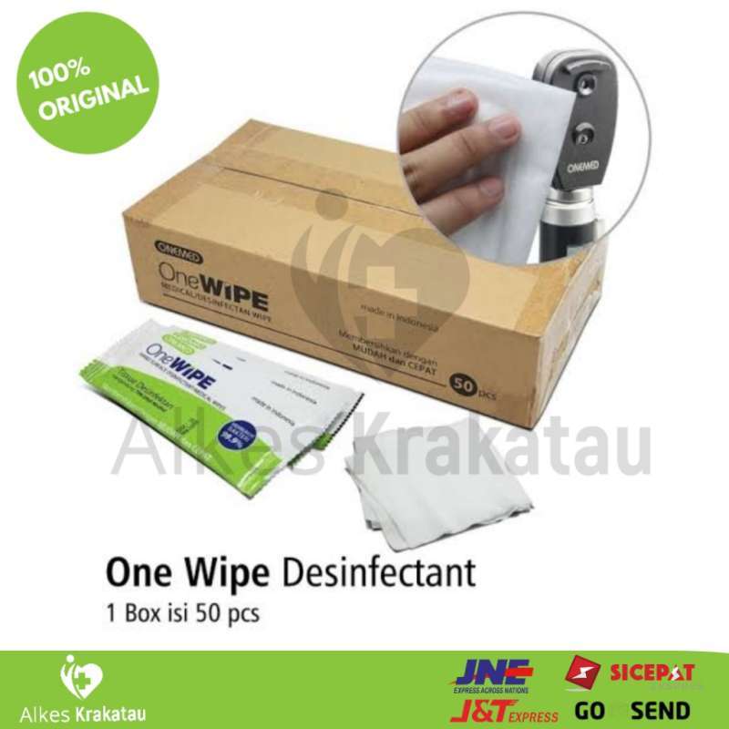 Jual Tissue Desinfektan Onewipe Onemed / One Med Desinfectan Wipe Di ...