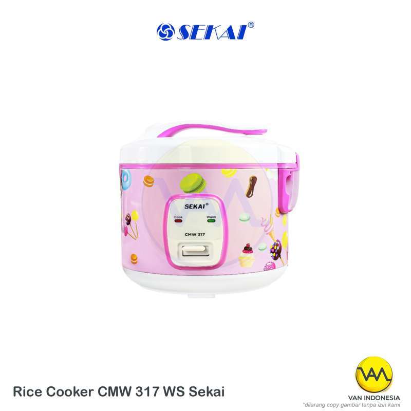 Jual Rice Cooker Magicom 1.2 Liter Penanak Nasi Cmw 317 Ws Pink Sekai ...