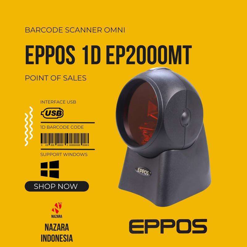 Jual Barcode Scanner Omni EPPOS 1D EP2000MT USB di Seller Nazara ...