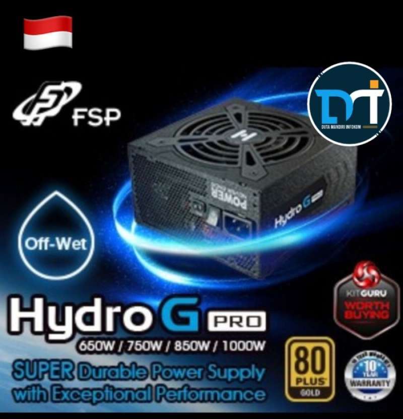 Promo Fsp Hydro G Pro 750w 850w 1000w - 80+ Gold Fully Modular Power Supply Diskon 23% Di Seller ...
