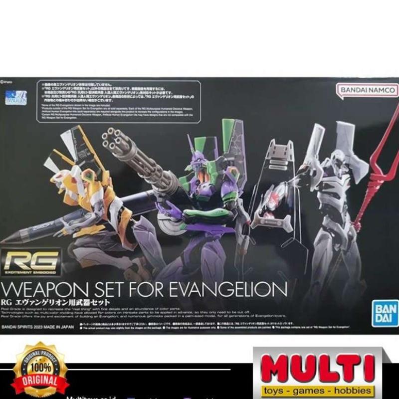 Jual GUNDAM RG WEAPON SET FOR EVANGELION 64914 di Seller Multi Toys ...