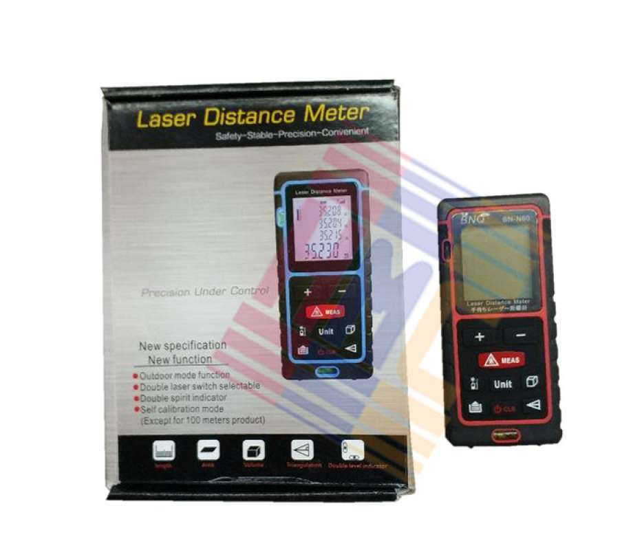 Promo LASER DISTANCE METER / ALAT UKUR KETINGGIAN BN-N80 Diskon 23% di ...