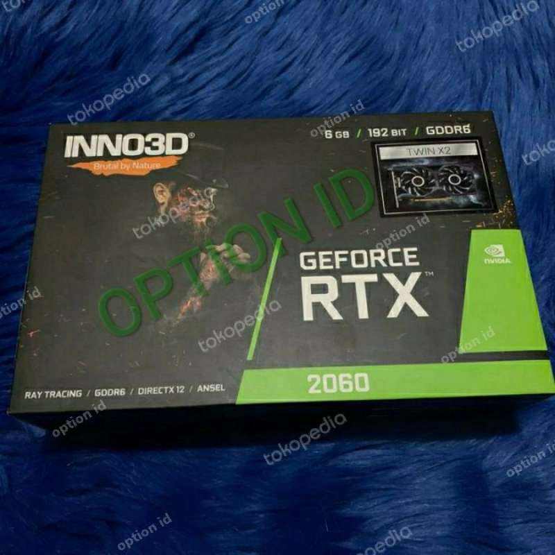 Promo VGA INNO3D RTX 2060 Twin X2 6G - 6GB GDDR6 192 BIT RTX2060 2 FAN ...