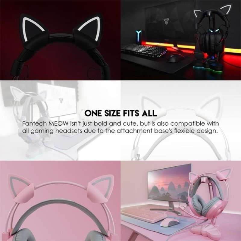 Jual Fantech Gaming Headset Clip Meow Ac5001 Di Seller Komputermedan ...