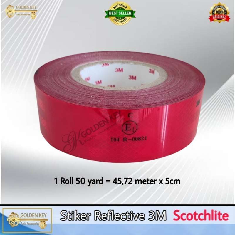 Jual Stiker Mobil Box 3M Stiker Reflective 3M Mobil Box Kir Dishub di ...