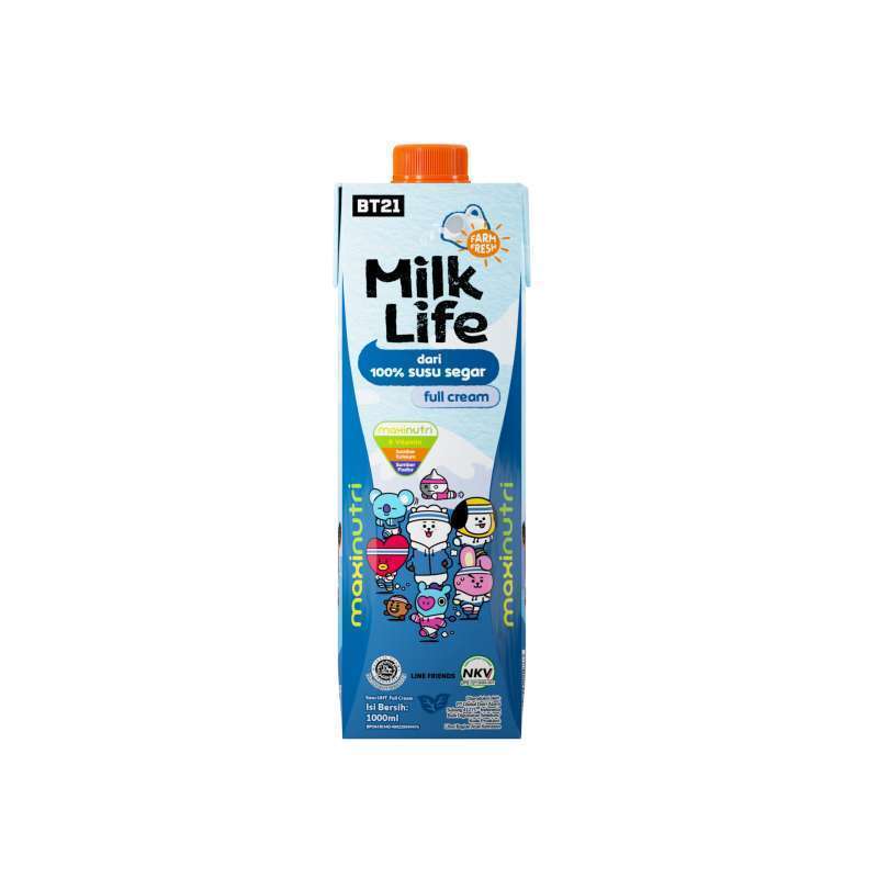 Jual Smg/jog/solo - Milklife Uht Full Cream Milk - Susu Full Cream 1 ...