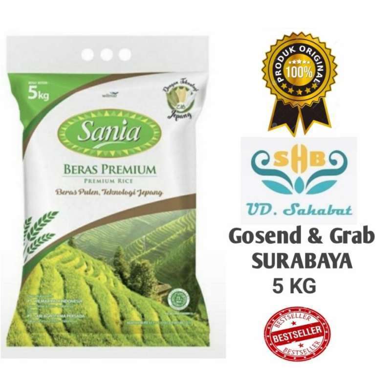 Jual Beras Sania 5 Kg Beras Premium Sania di Seller Bianka shop ...