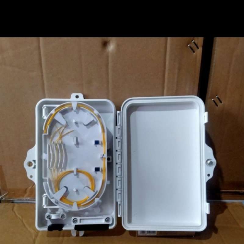 Promo odp/otb/roset 4 core lengkap dengan adaptor dan pigtail SC upc - Multivariasi Multicolor ...