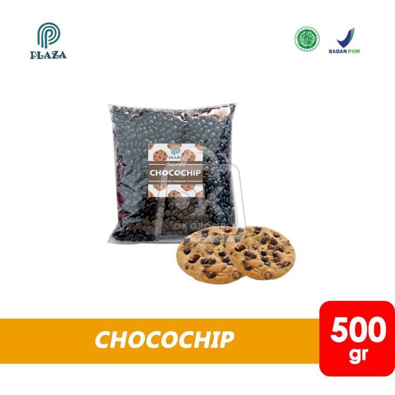 Promo Chocochip Plaza Chocolate Choco Chips Coklat Topping (500 gr) Diskon 25% di Seller ...