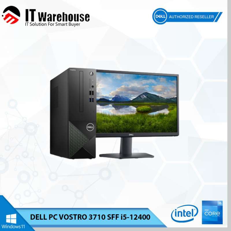 Jual Dell Vostro 3710 Sff I5-12400 8gb/1tb+256gb/win 11 (monitor ...