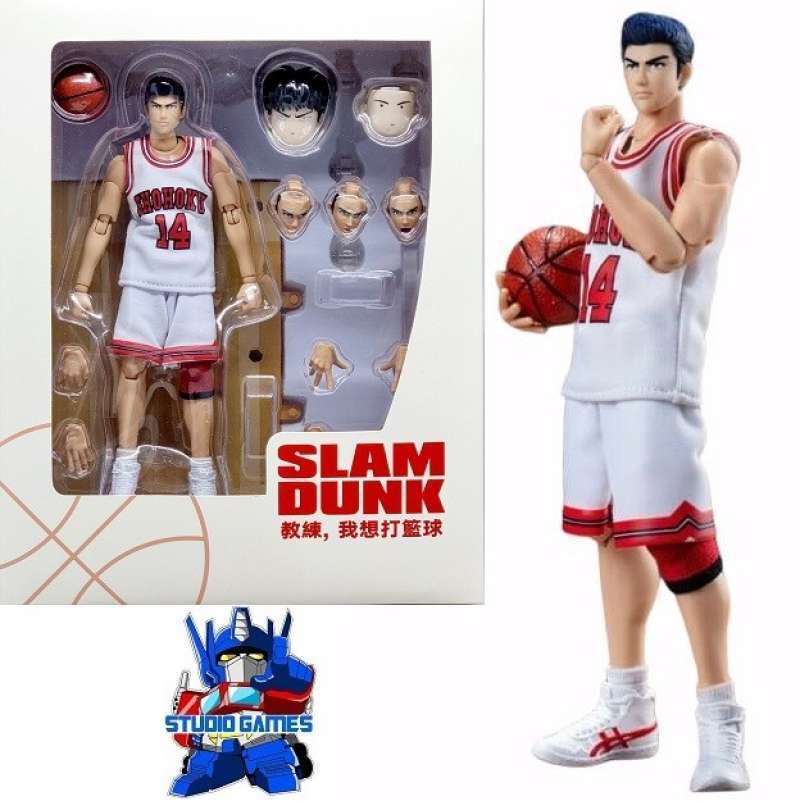 Promo Dasin Model Slam Dunk - Hisashi Mitsui WHITE 14 Shohoku Action ...