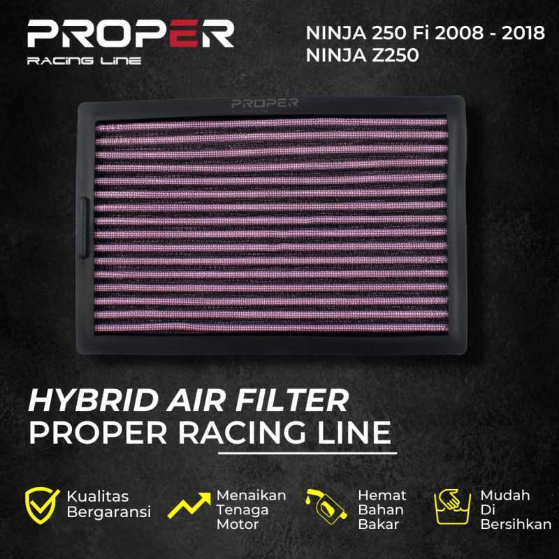 Jual Filter Udara Proper Racing Line Kawasaki Ninja 250r 250 Fi 250fi ...