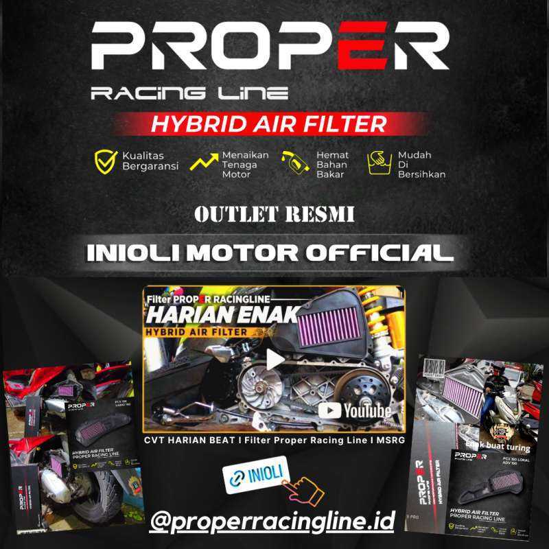 Jual Filter Udara Proper Racing Line Kawasaki Ninja 250r 250 Fi 250fi ...