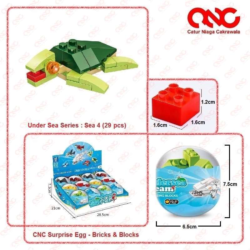 Promo CNC Surprise Egg Bricks & Blocks - Sea World Series , LEGO ...